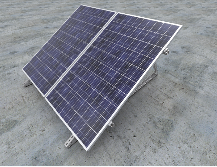 Photovoltaic panels installation system - English version - BAKS